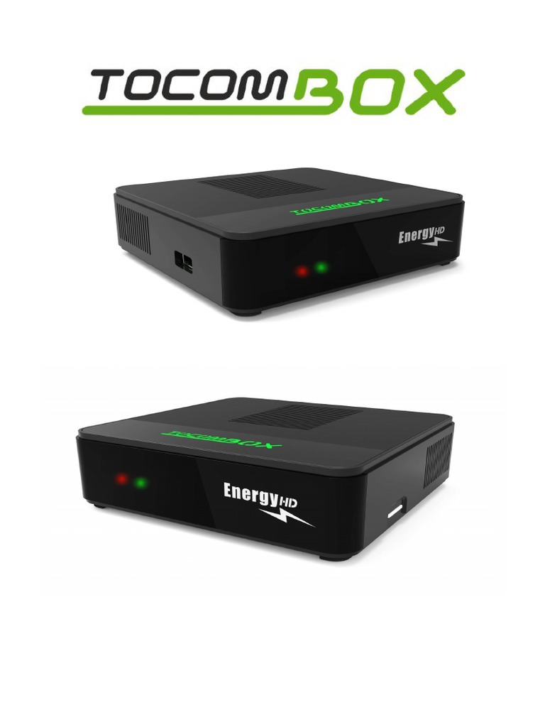 Tutorial para Atualização e Configuração Do Tocombox Energy HD | PDF ...