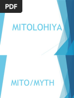 Mga Elemento NG Mitolohiya | PDF