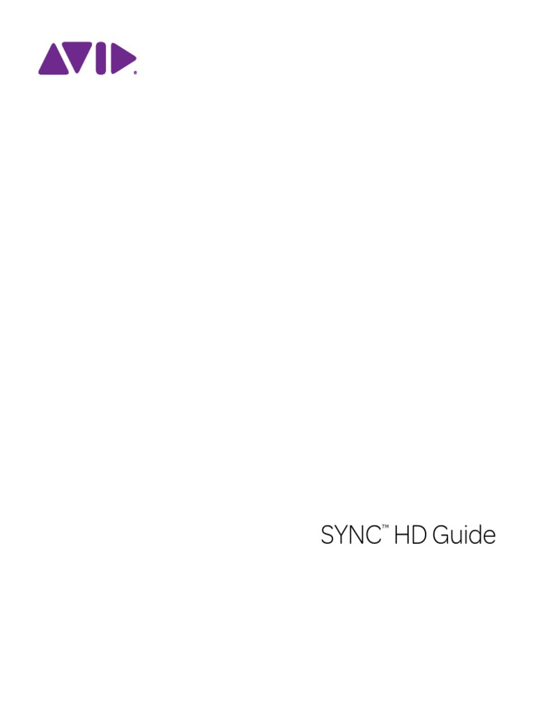 Sync HD Guide | Download Free PDF | Electrical Connector | Electrical ...