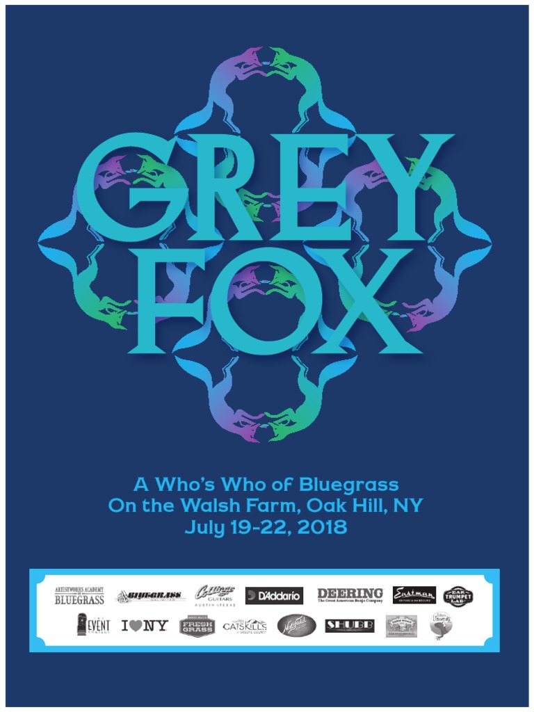 2018 Grey Fox Program Book | PDF | Thai Cuisine | Camping
