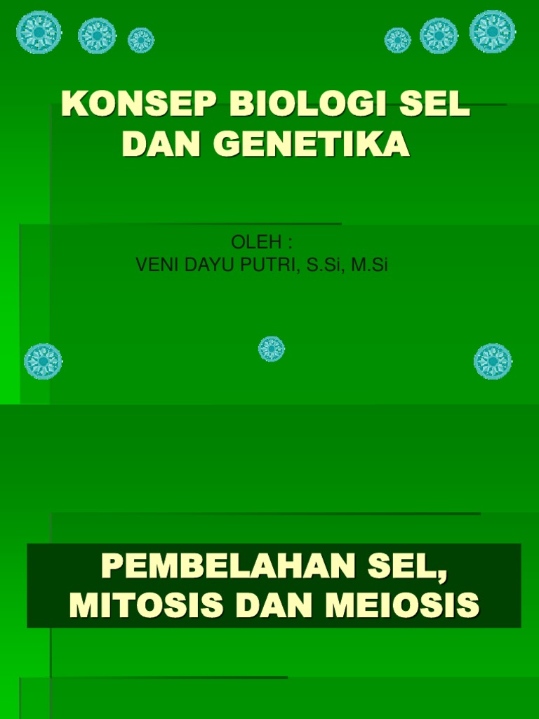 Konsep Biologi Sel Dan Genetika-1 | PDF