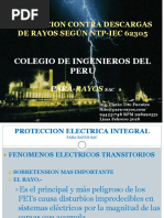 Tipos de Pararrayos | PDF | Relámpago | Materiales