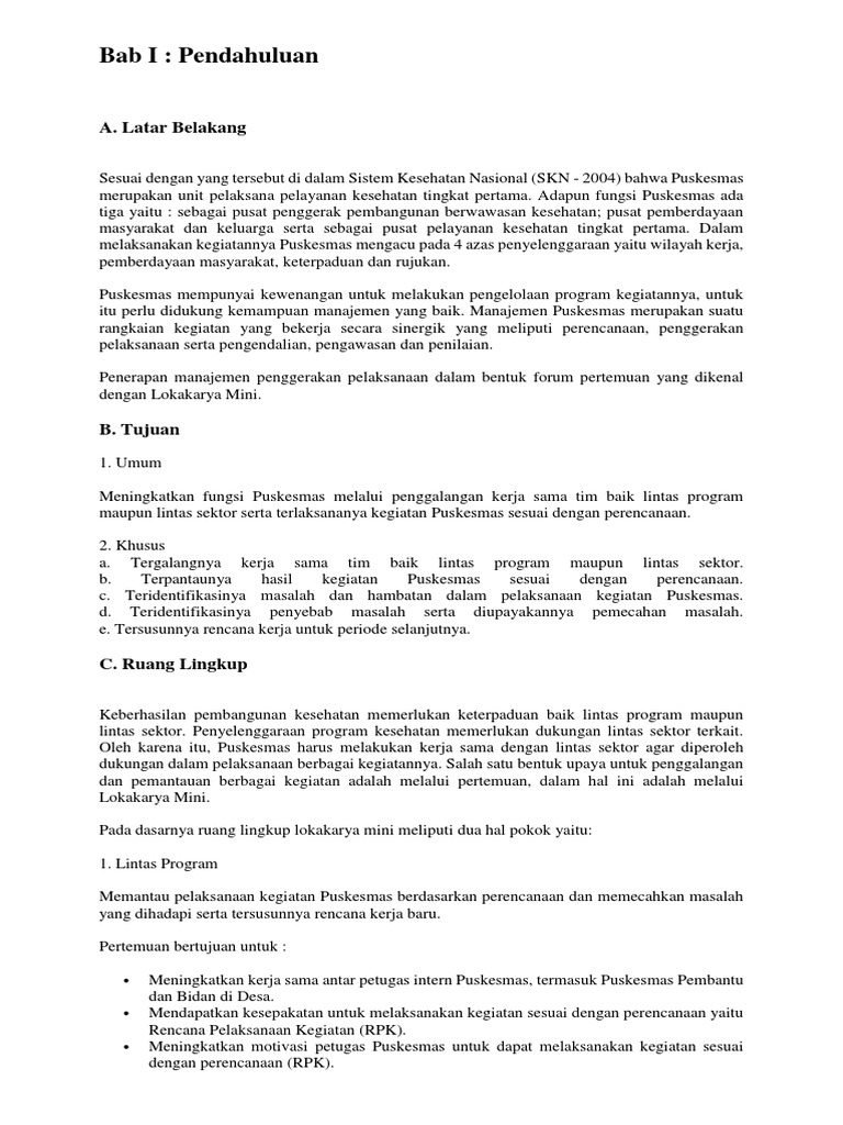 Tentang Lokmin Linsek | PDF