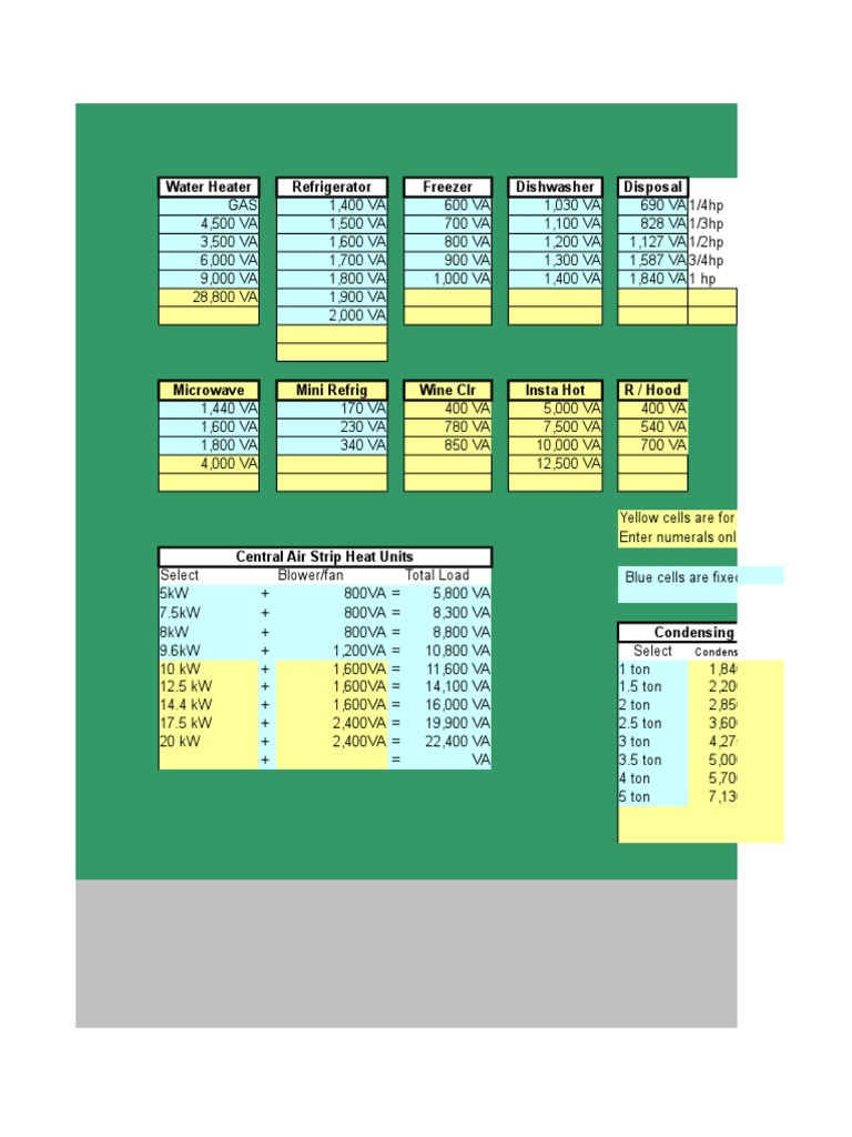 Residential Load Calculations | PDF