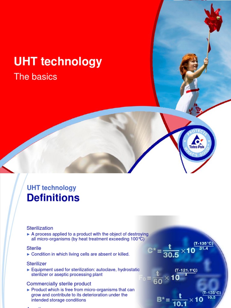 1 - 2. UHT Technology and Portfolio | PDF | Sterilization (Microbiology ...