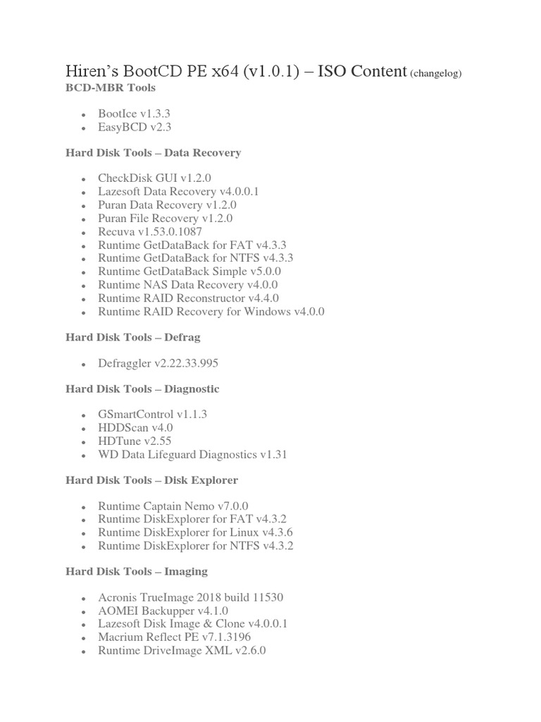 Hirens Boot Cd Với Windows 10 Pe 2018: Giải Pháp Cứu Hộ Chuyên Nghiệp