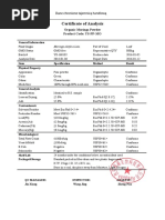 Danisco Recodan CM | PDF | Mercury (Element) | Carbohydrates