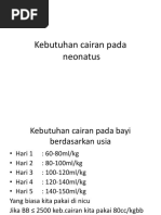 Rumus Cairan + Iwl + SWL | PDF