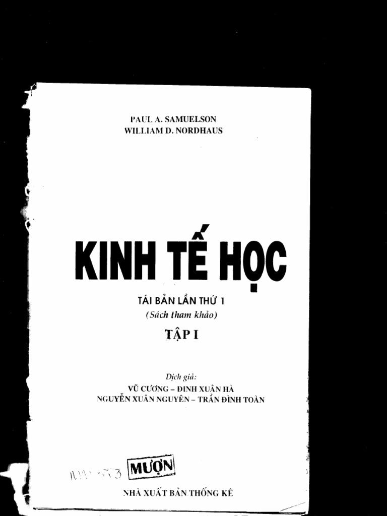 Kinh Tế Học Samuelson 1 | PDF