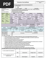 Wire Rope Test Certificate | PDF | Rope | Wire