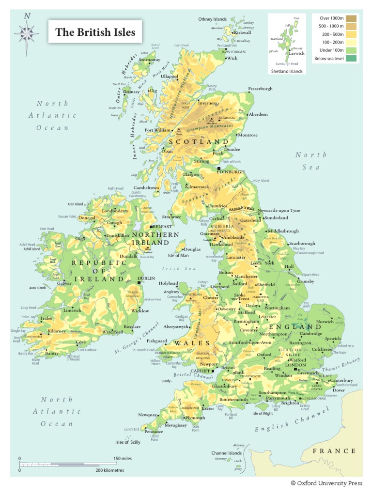 British Isles Map | PDF