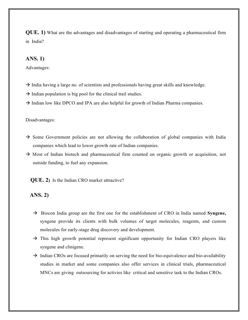 A Case Analysis On Biocon | PDF | Pharmaceutical Industry | Innovation