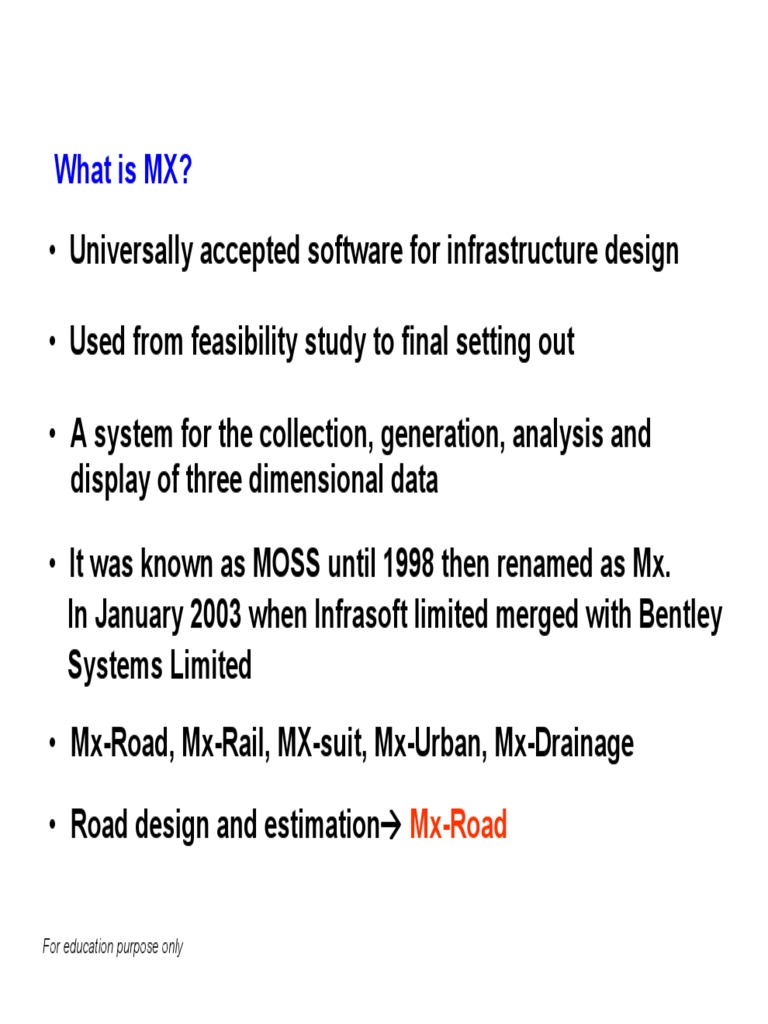 Overview of Mx Infrastructure Software | PDF | Technology & Engineering