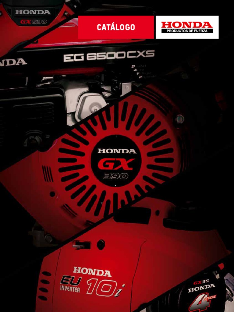 Catálogo de Productos Honda | PDF | Honda | Vehículos
