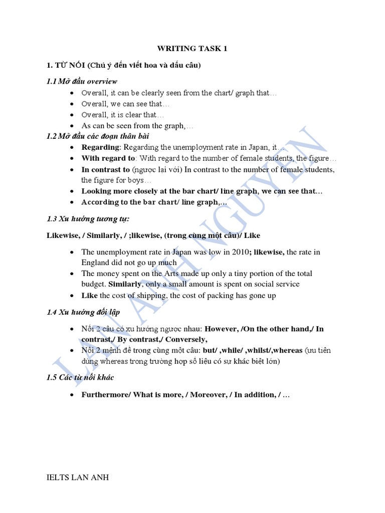 Writing Task 1 T NG H P | PDF | Cocoa Bean