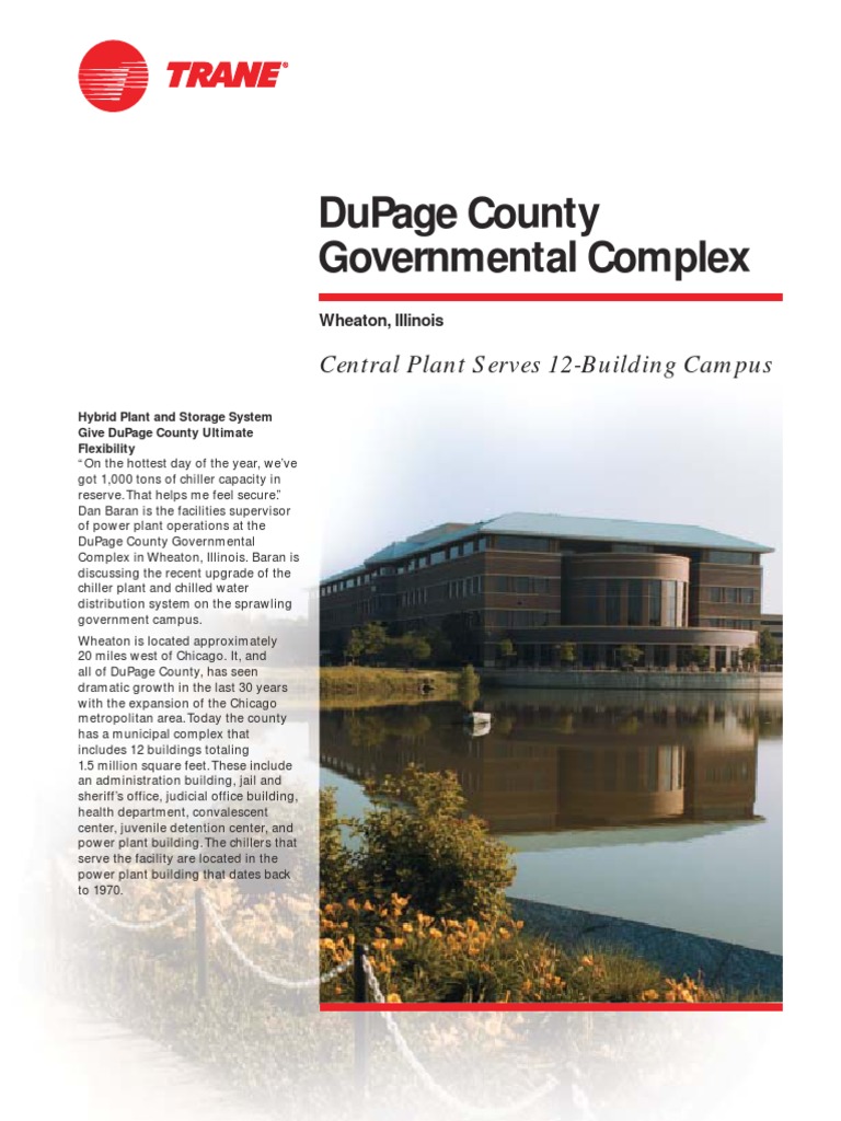Dupage County Governmental Complex: Central Plant Serves 12-Building ...