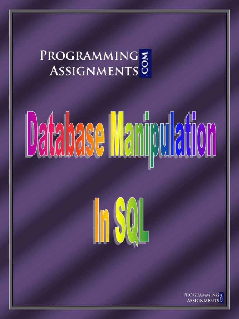 SQL Homework Sample | PDF | Sql | Information Management