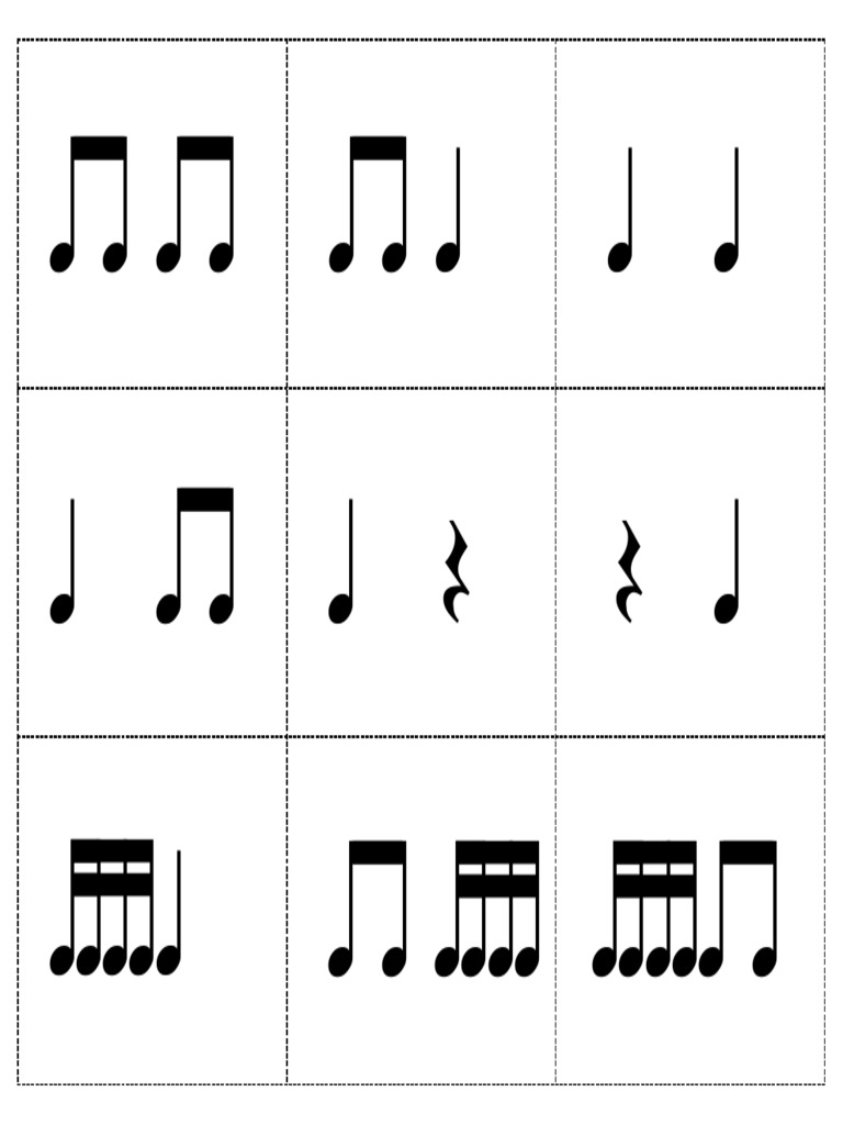 Rhythm Cards | PDF