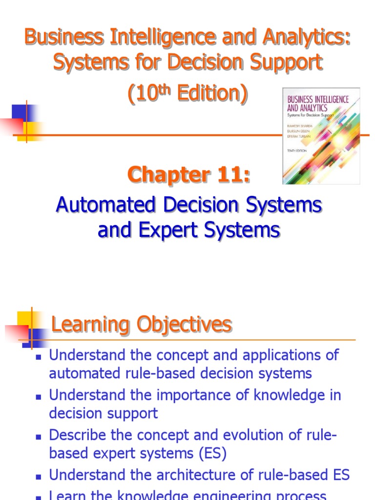 BI 11 ExpertSystems | PDF | Artificial Intelligence | Intelligence (AI ...