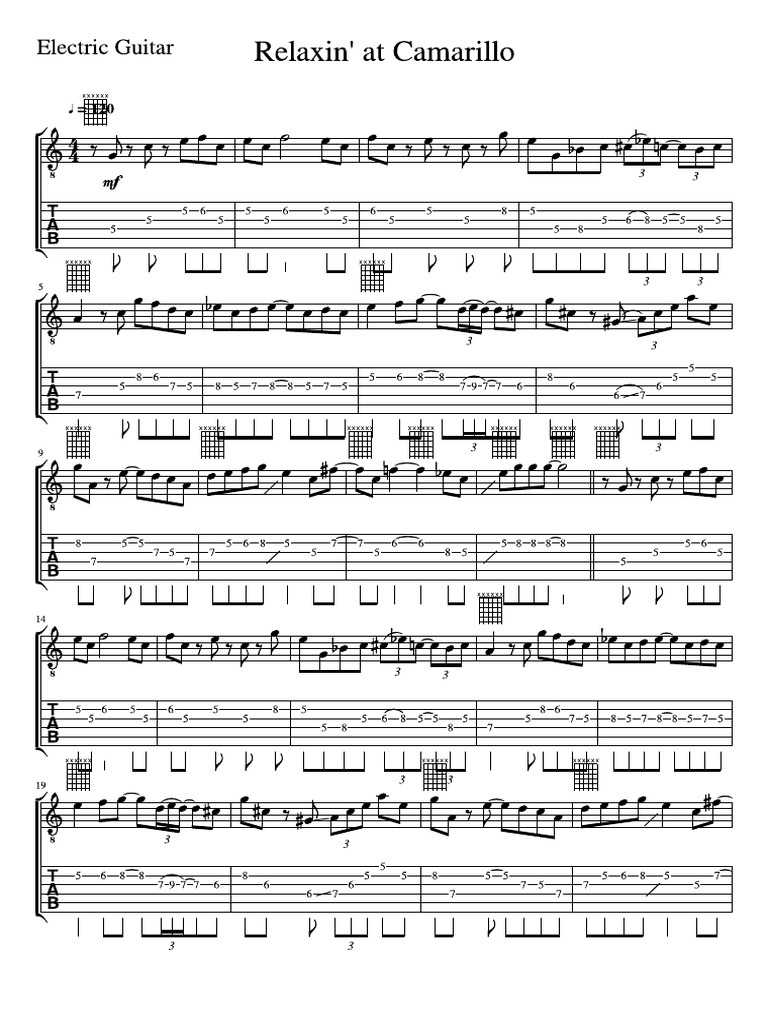 Relaxin' at Camarillo - Joe Pass | PDF