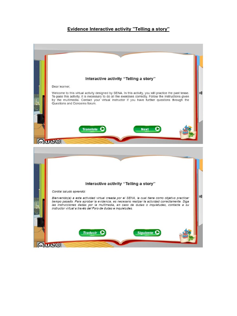 Pass the Story Activity Overview | PDF