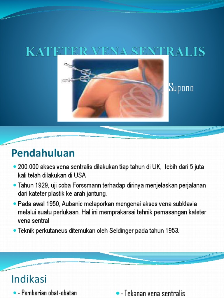 Kateter Vena Sentralis | PDF