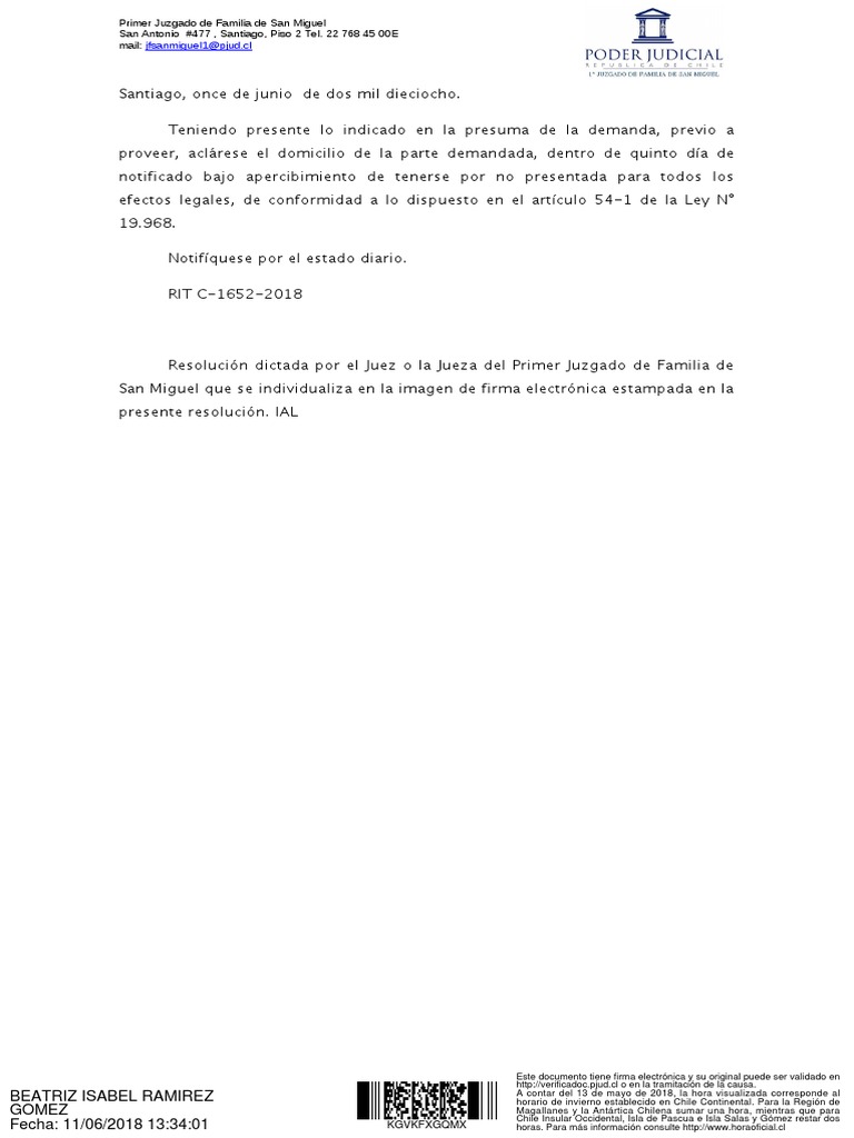 Previo A Proveer | PDF