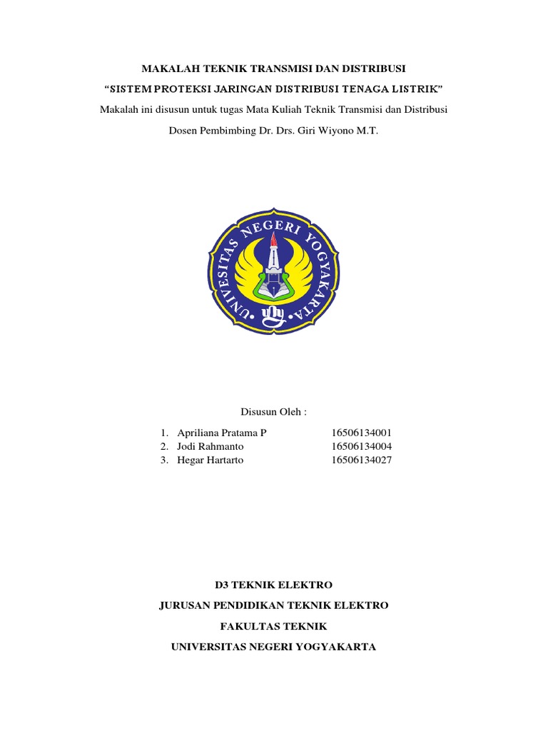 Makalah Transmisi Dan Distribusi | PDF