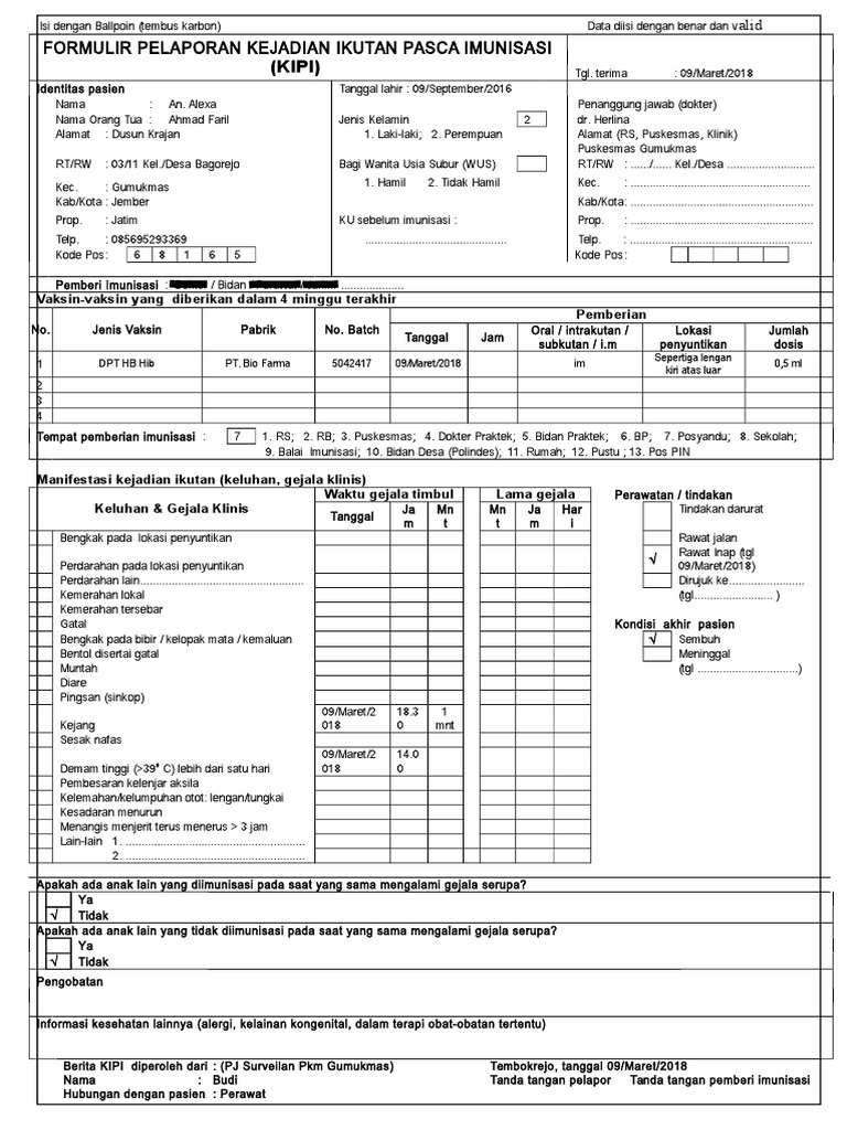 Form KIPI Serius | PDF