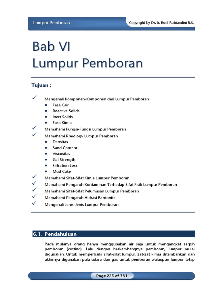 Bab 6 Lumpur Pemboran