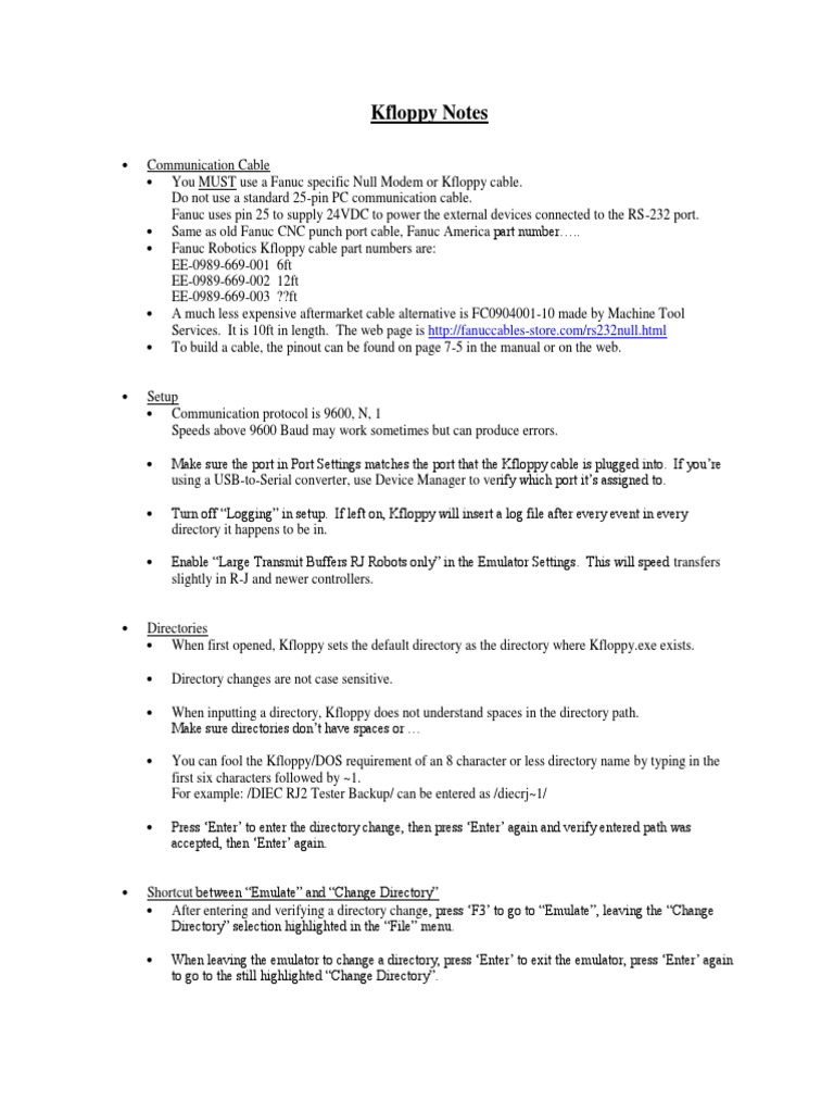 Old Kfloppy Notes | PDF | Computer Data | Information And ...