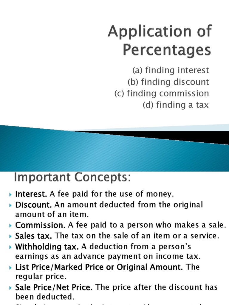 Understanding Commission and Sales Tax | PDF