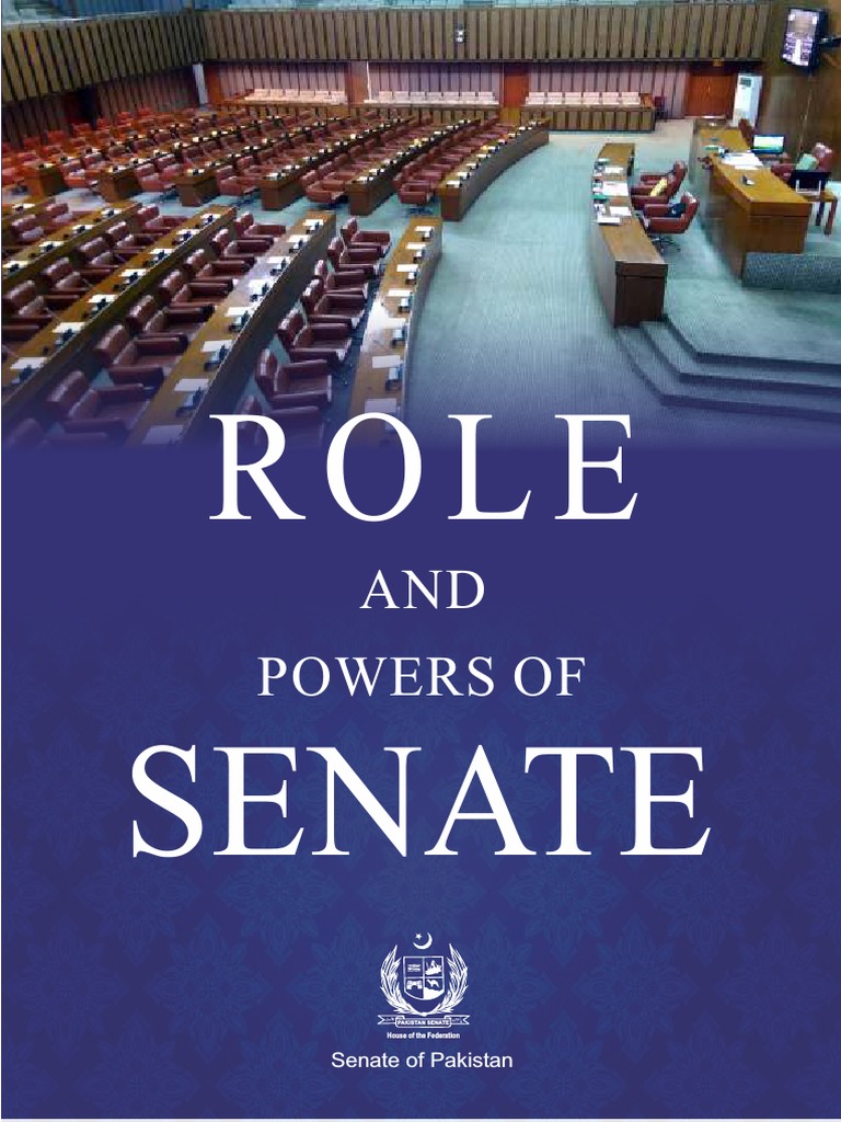 Role and Power of Senate | PDF | Parliament Of Pakistan | United States ...