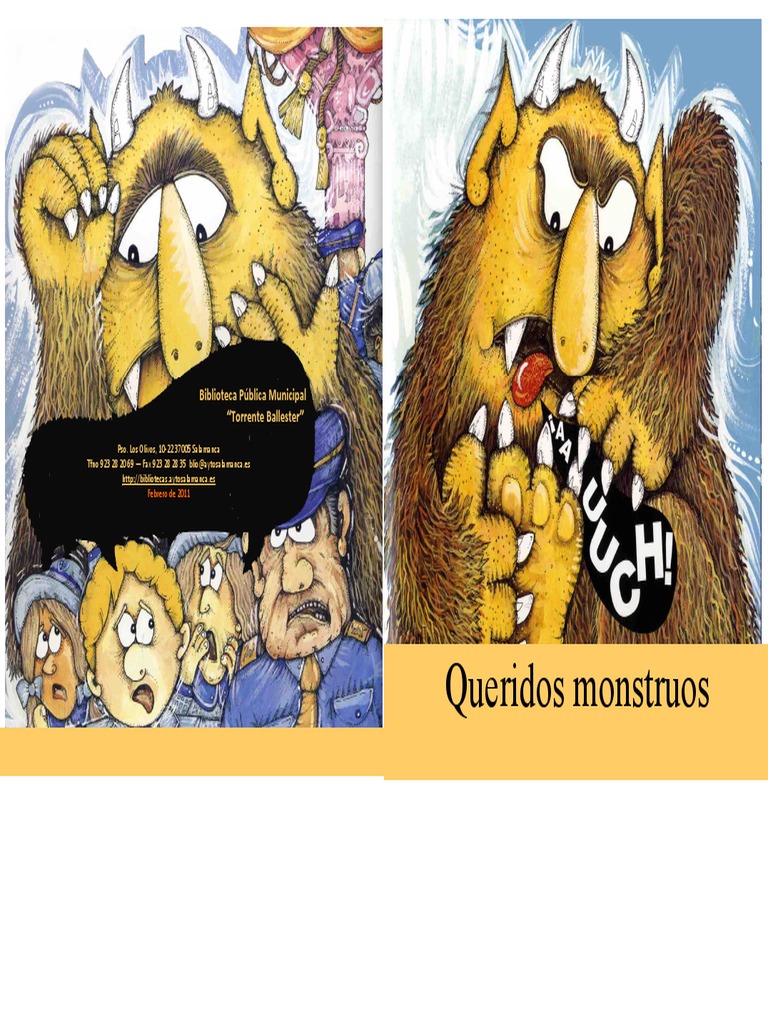 Queridos Monstruos: Guía de Lectura | PDF