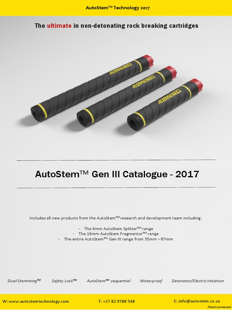 Autostem - Catalogue | PDF