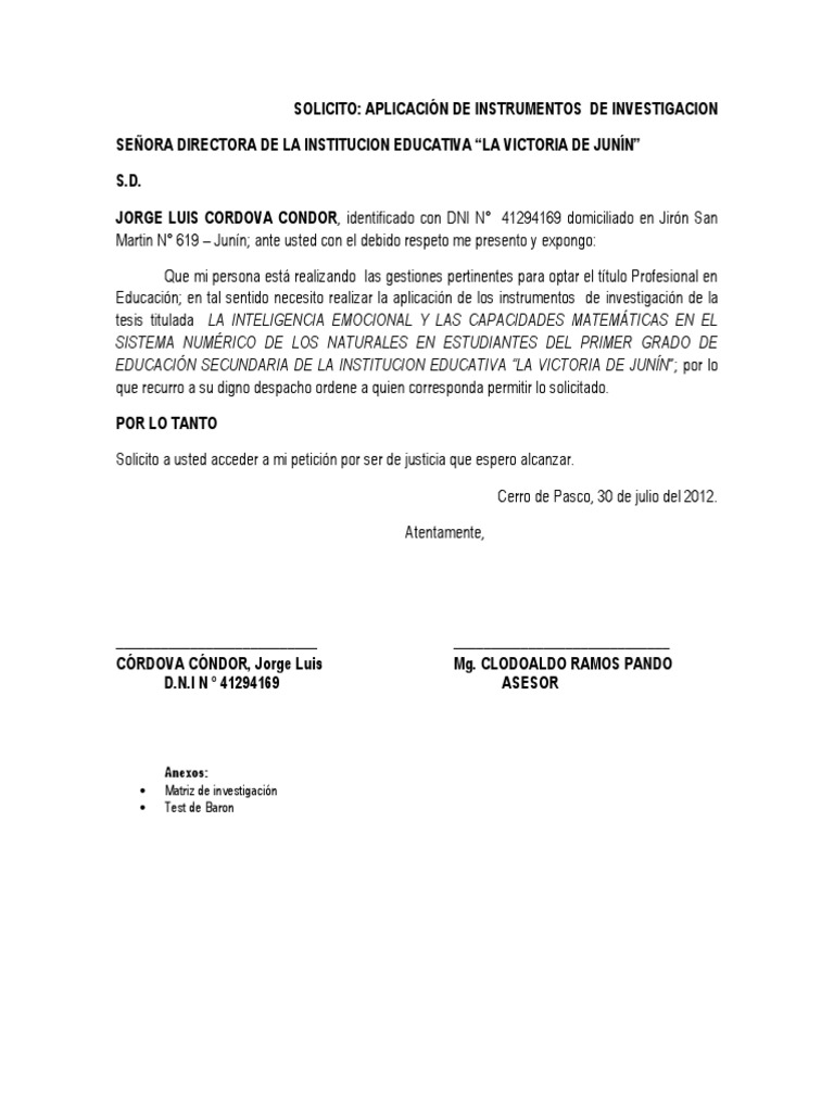 Solicito 2 | PDF | Ciencias sociales