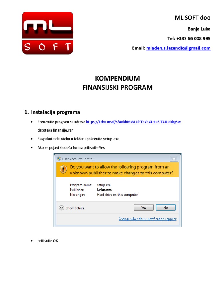 Uputstvo Za Instalaciju I Koristenje | PDF