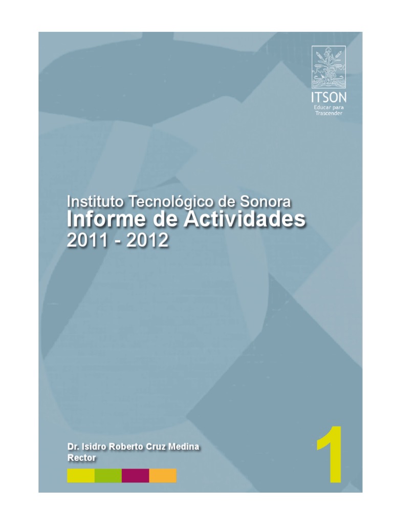 Informe Rector 2011 2012 PDF | PDF | Institución | Desarrollo sostenible