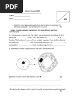 KS3 Science Revision Worksheets Cells | PDF | Vacuole | Cell (Biology)