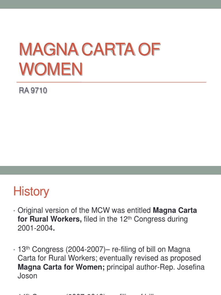 Magna Carta | PDF | Employee Benefits | Employment