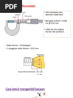 Latihan Angkup Vernier Dan Mikromerter | PDF