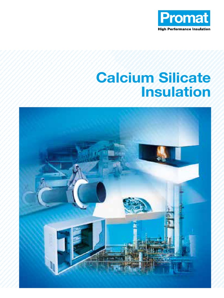 Calcium Silicate Insulation Brochure | PDF | Furnace | Thermal Insulation