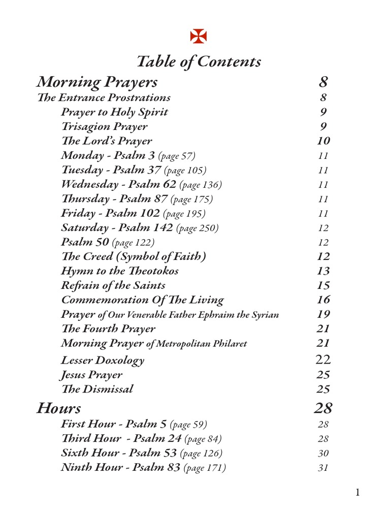 Orthodox Prayer Rule and Psalter PDF | PDF | God The Father | Glory ...