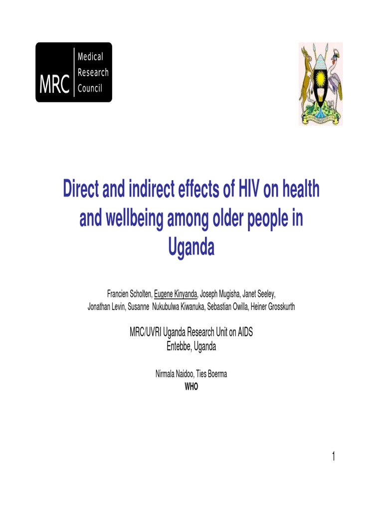14 SAGEcaregiving Kinyanda | PDF | Management Of Hiv/Aids | Hiv/Aids