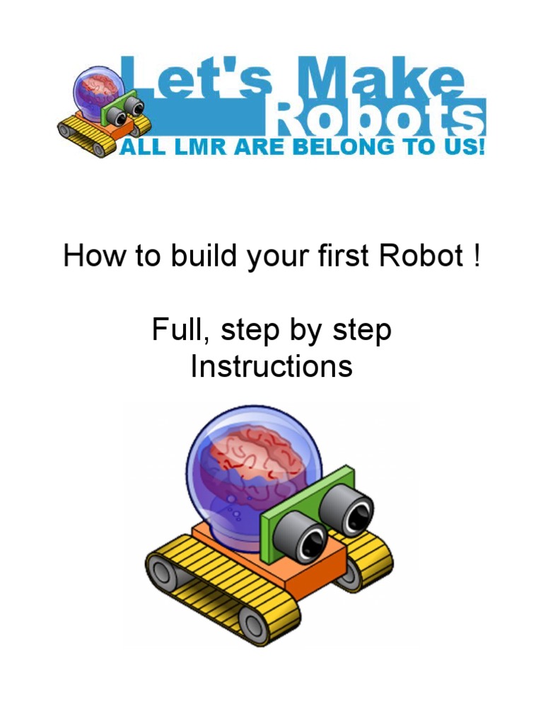 Sample of Making A Simple Robot | PDF