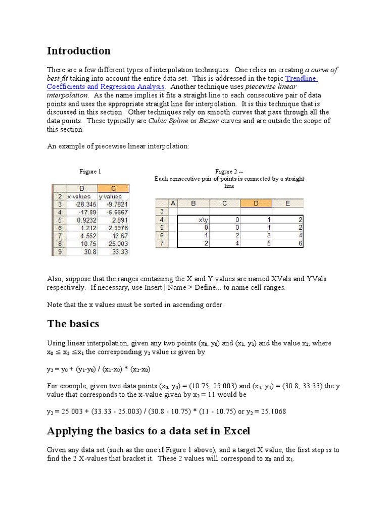 Interpolation | PDF | Interpolation | Spline (Mathematics)
