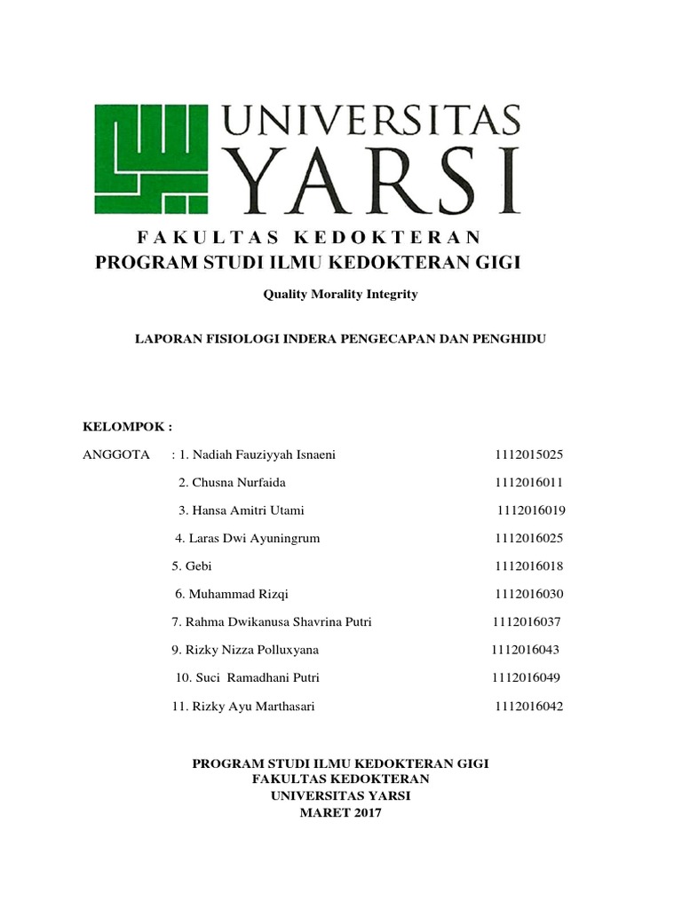 Skema Pengecapan Lidah Rasa Dasar | PDF