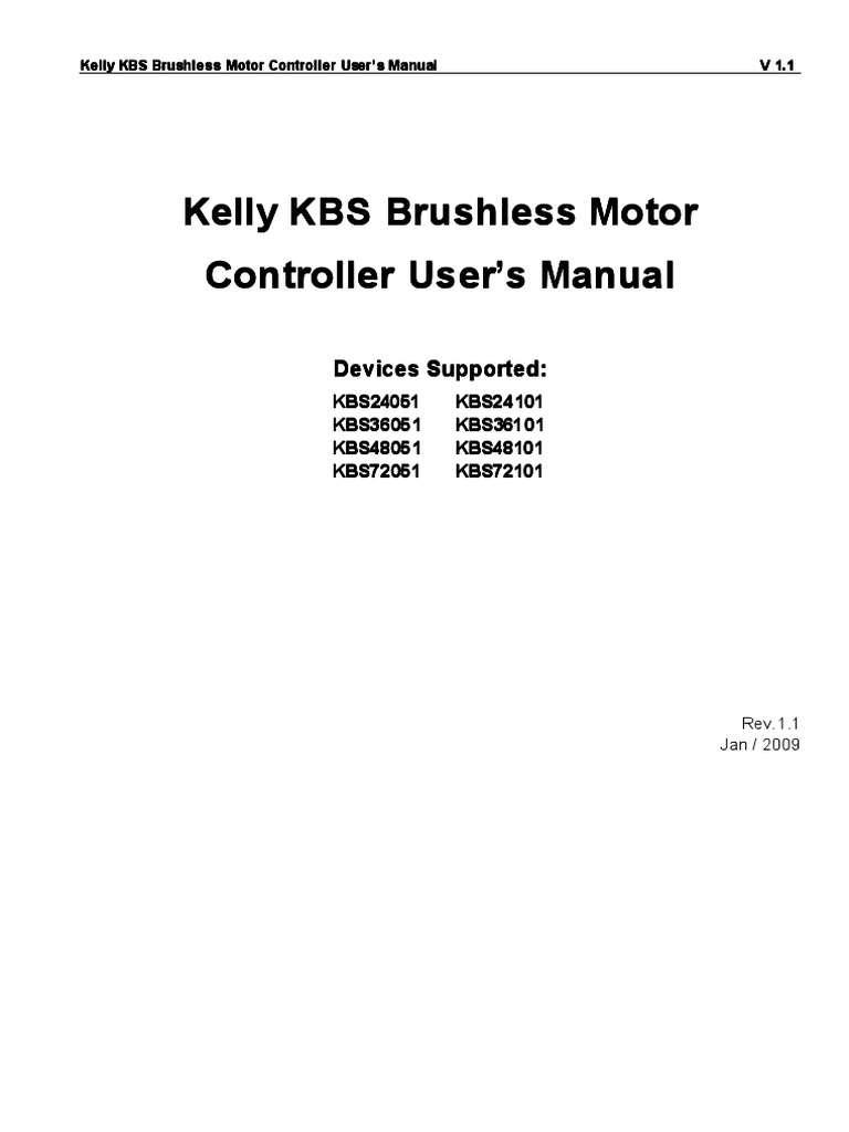 Kelly Kbs User Manual | PDF | Switch | Battery (Electricity)
