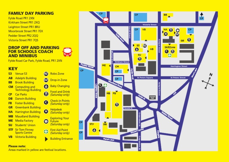01.01.lancashire Science Festival 2018-Show-MAP | PDF | Sports