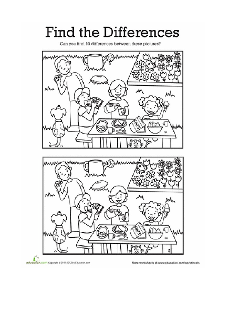 Find The Differences | PDF